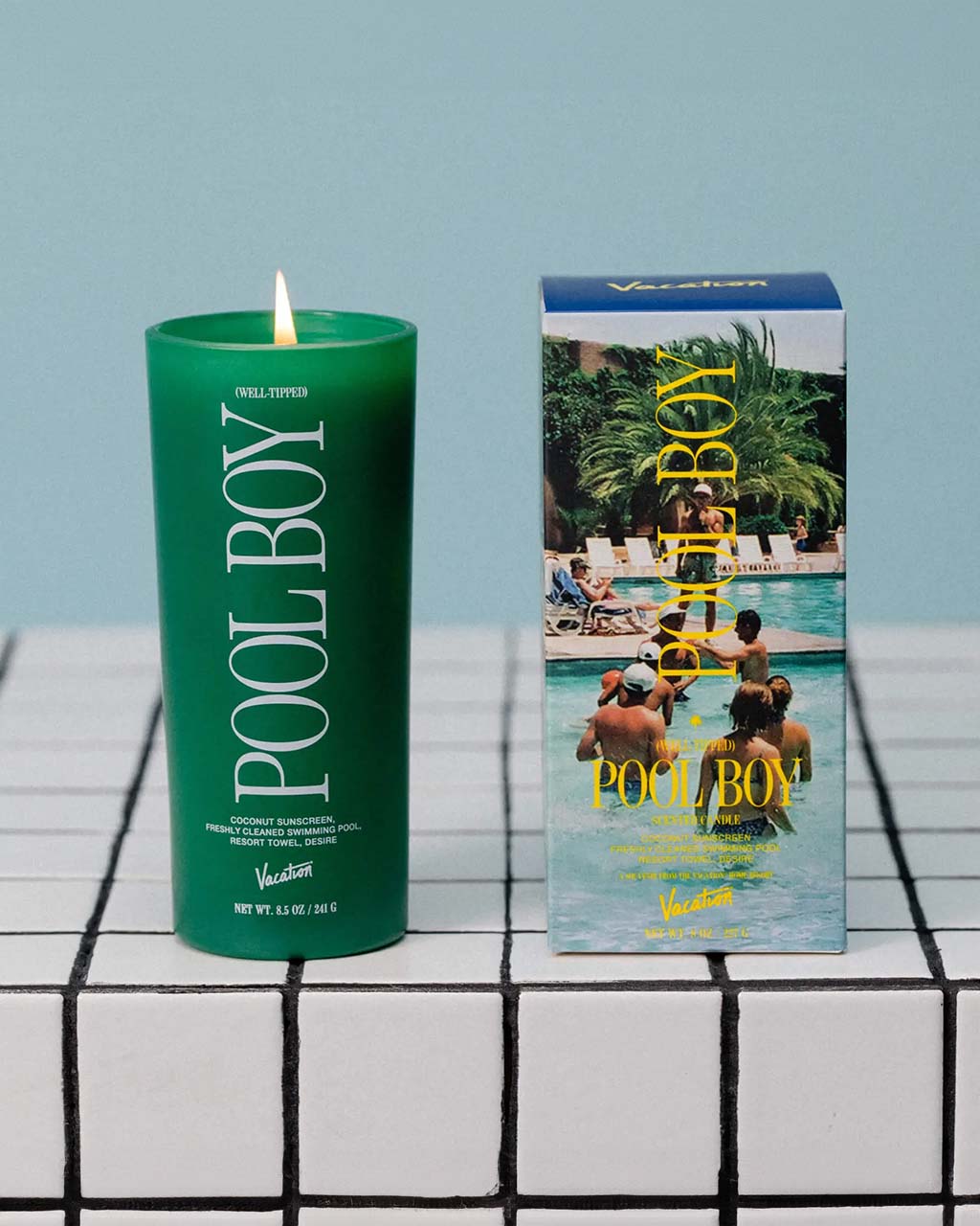 Well-Tipped Pool Boy Candle – ban.do