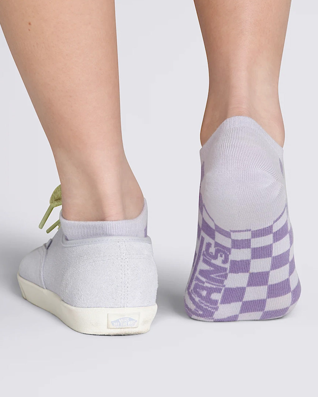 Checkerboard Kick Socks - Purple Haze – ban.do