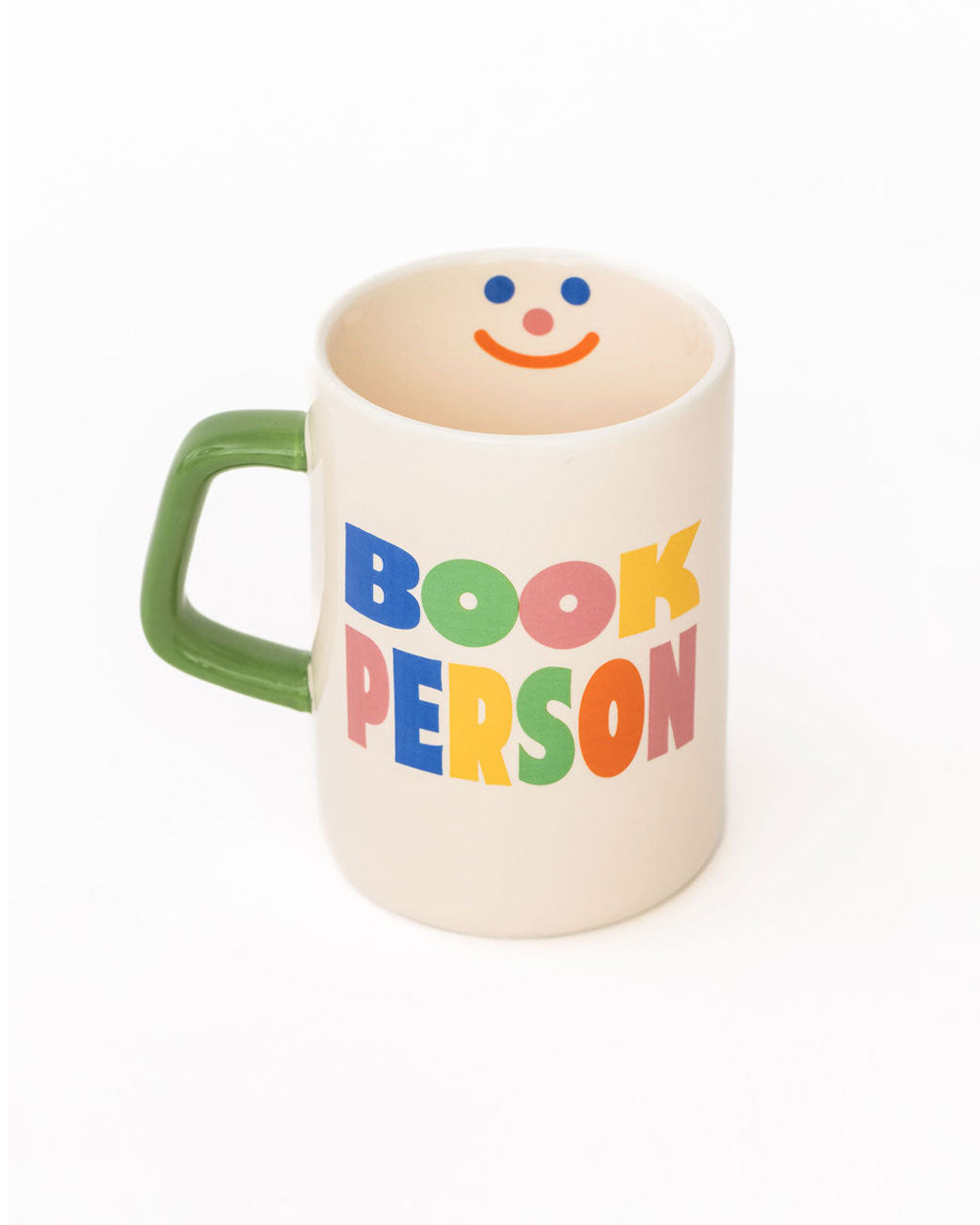 Book Person Mug | 12 oz Ceramic Coffee Mug | ban.do