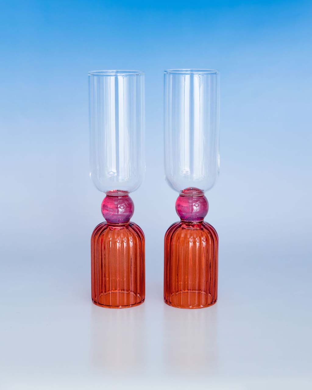 Tipsy Turvy Bar Glass Set - Pink – ban.do