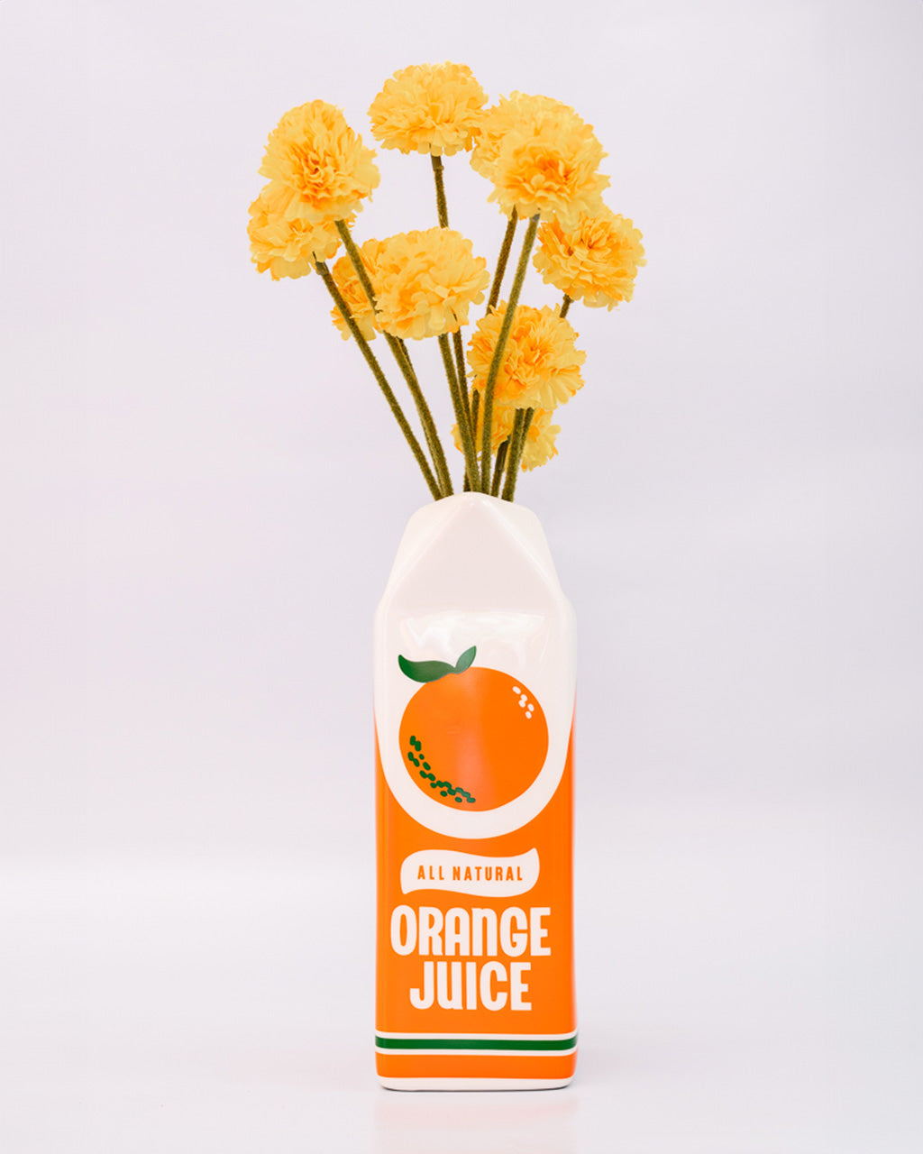 Rise and Shine Vase | Orange Juice Ceramic Vase | ban.do