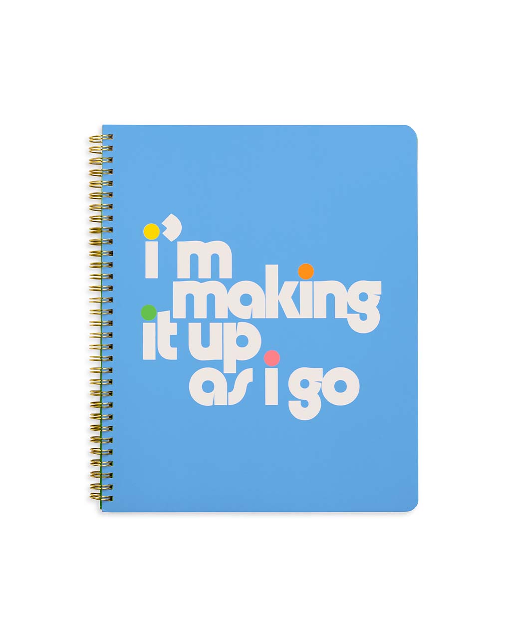 Rough Draft Large Notebook | Making It Up As You Go | ban.do