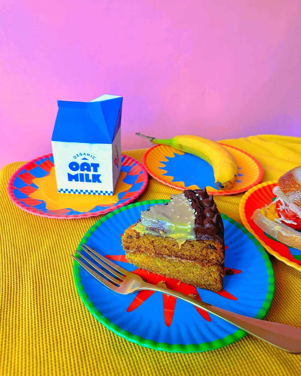 Dessert Plate Set - Colorblock – ban.do
