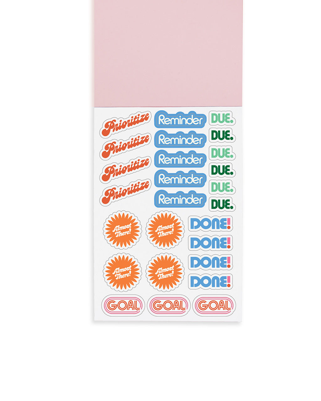Goal Setter Sticker Book - Issue One – ban.do
