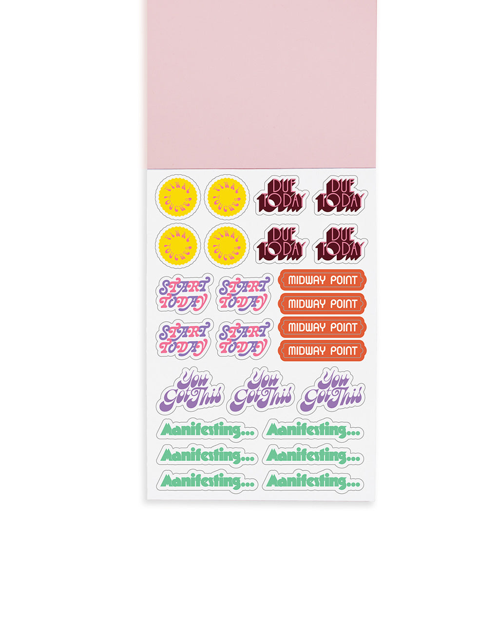 Goal Setter Sticker Book - Issue One – ban.do