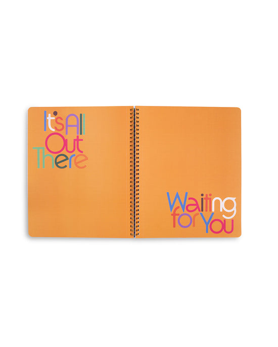 Rough Draft Large Notebook | The Possibilities Are Endless | ban.do