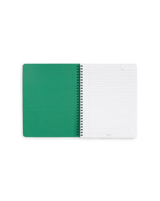 Rough Draft Mini Notebook | Emerald Super Bloom | ban.do