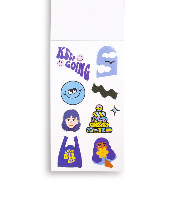 Sticker Book Issue Eight | 700+ Colorful Stickers | ban.do